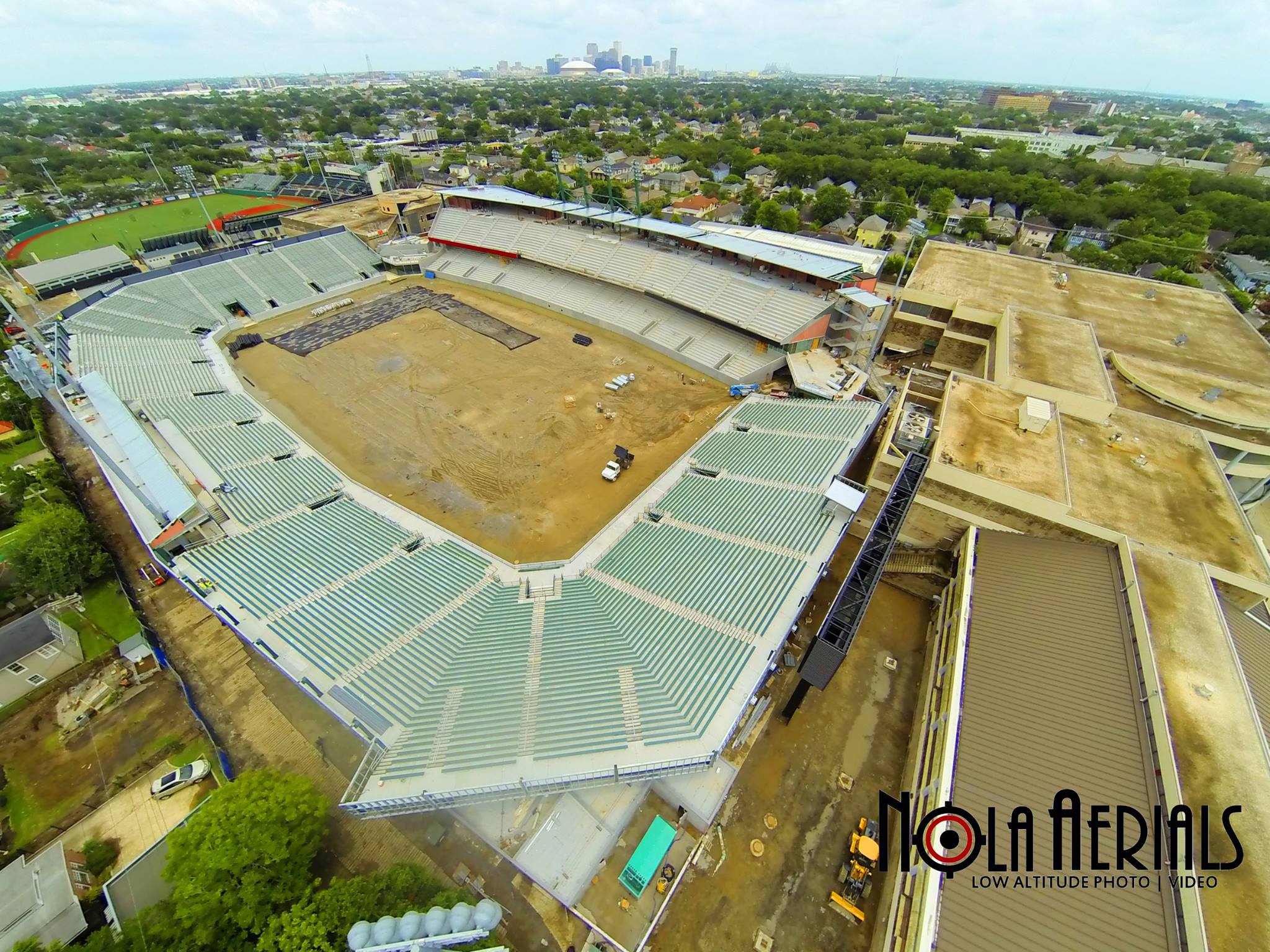 Check Out These Aerial Photos of Tulane’s New Football Stadium [PICS ...